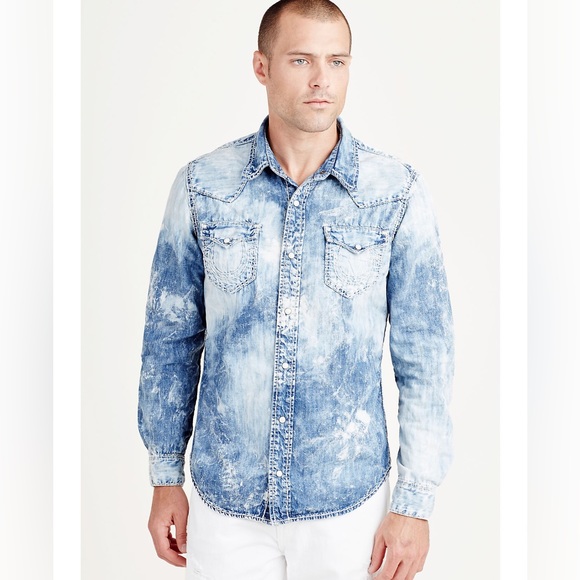 True Religion | Shirts | Rare Vintage True Religion Ryan Western Super ...